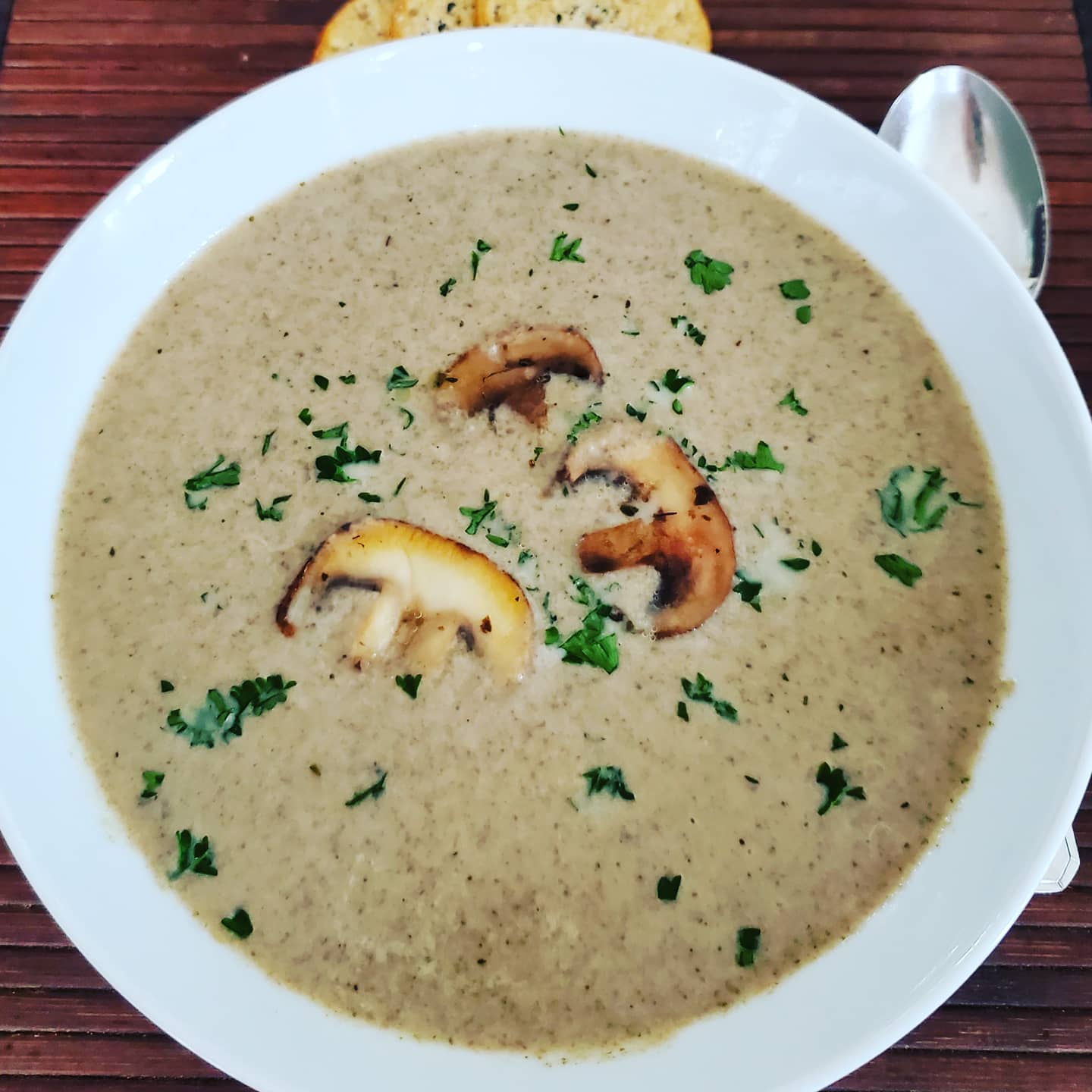 Crème de champignons - Les Saveurs de Marie