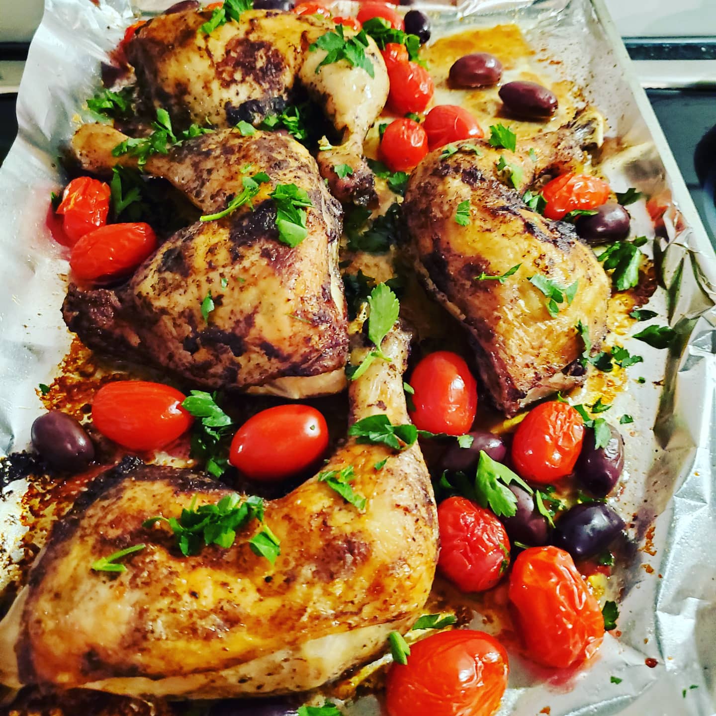 Cuisses de poulet à la provençale - Les Saveurs de Marie