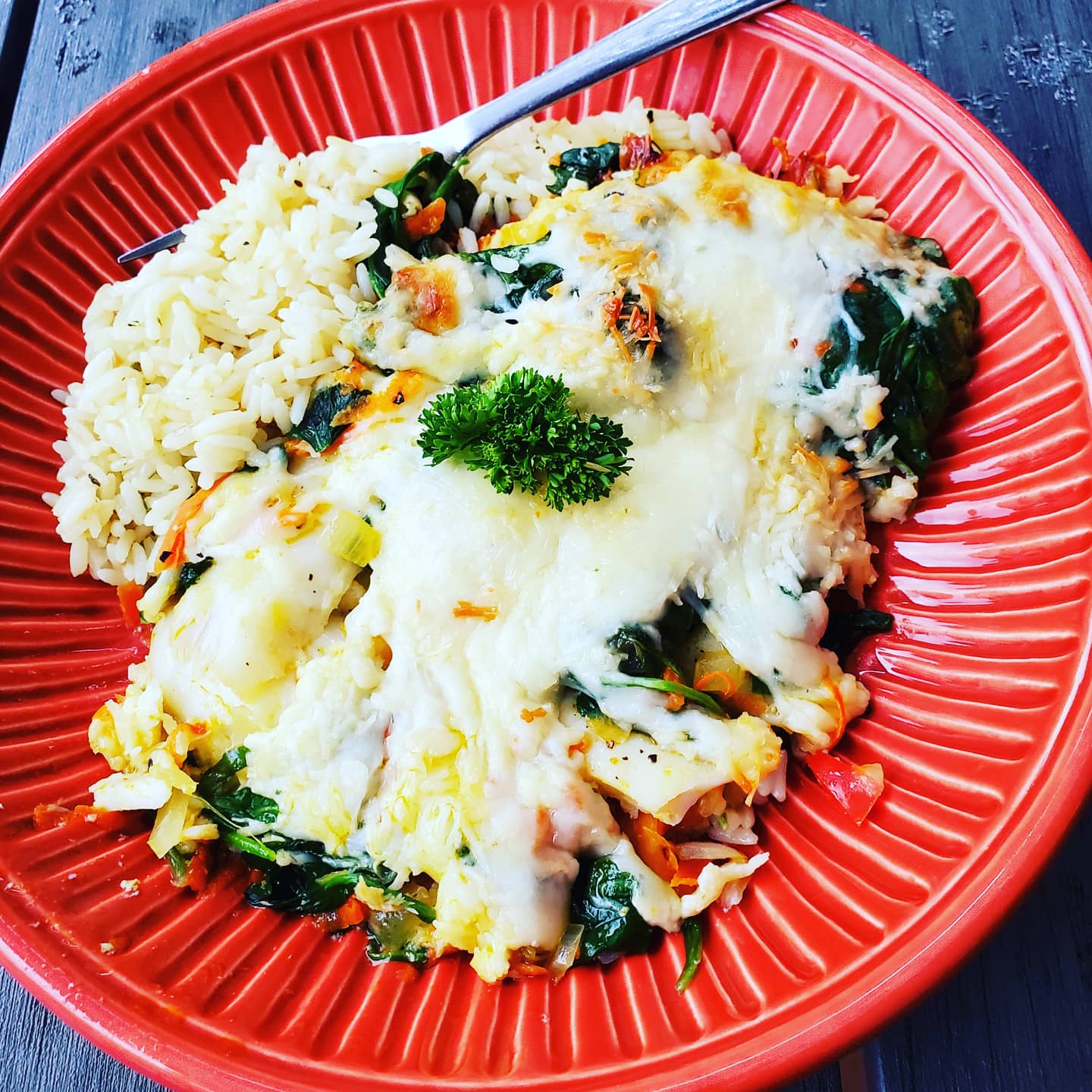 Filets de sole gratinés à la florentine - Les Saveurs de Marie