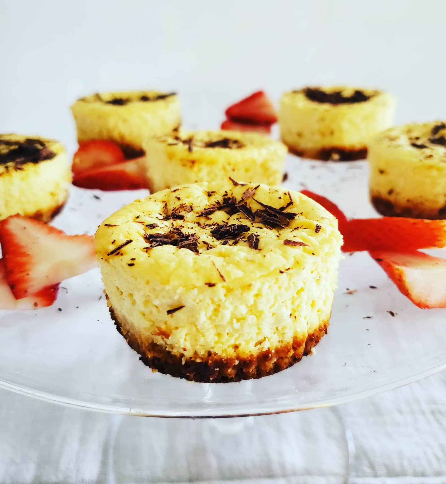 Mini-gâteaux au fromage faibles en glucides - Les Saveurs de Marie