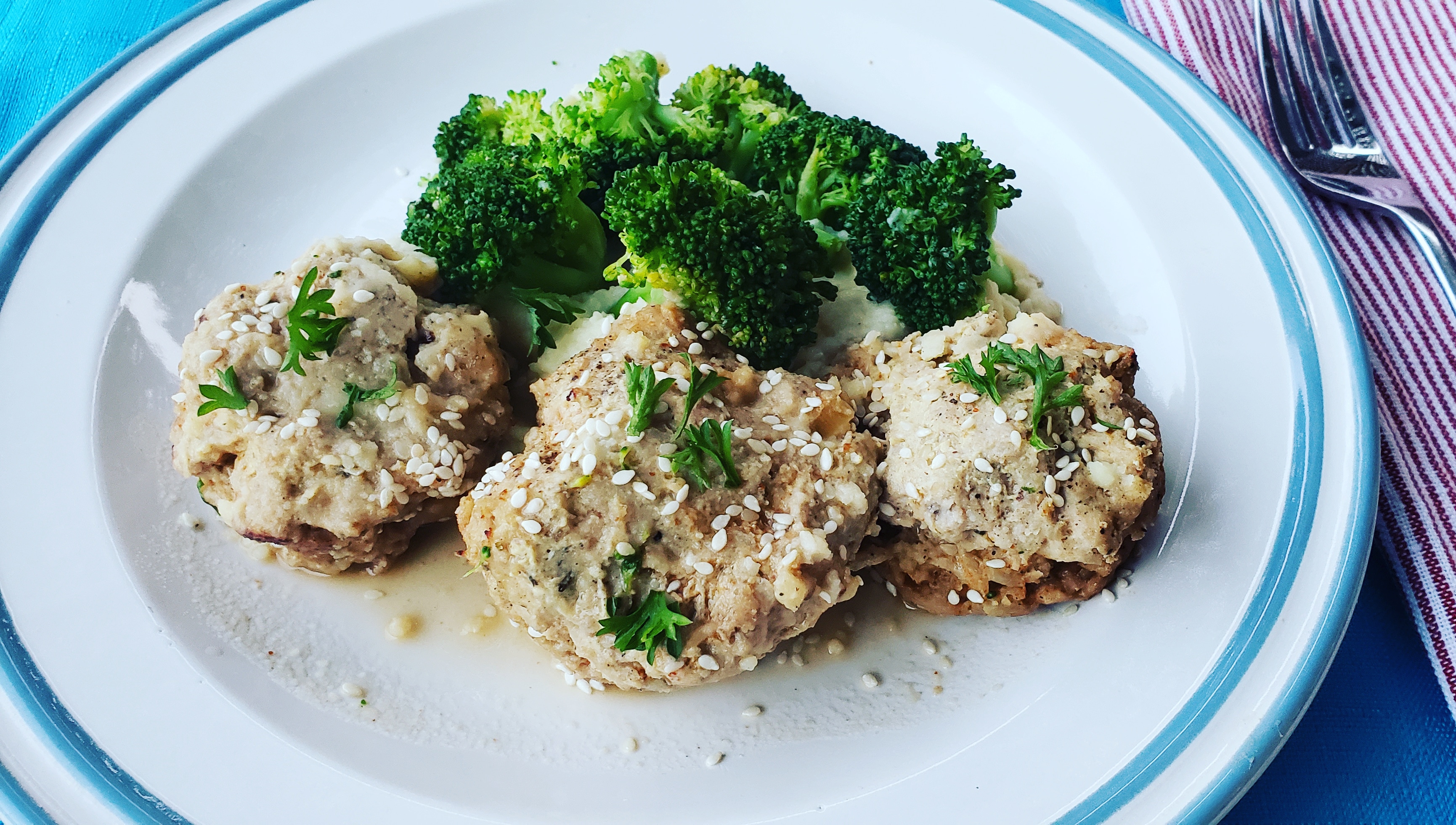 Mini-pains de viande glacés au miel - Les Saveurs de Marie