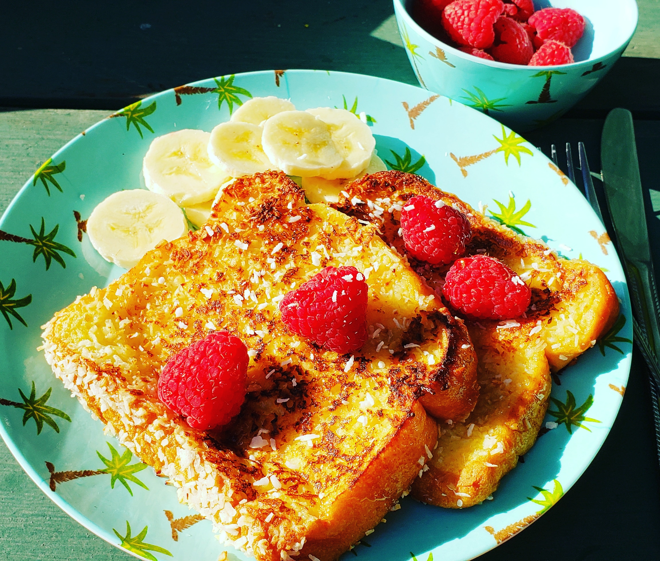 Pain doré croustillant à la noix de coco - Les Saveurs de Marie