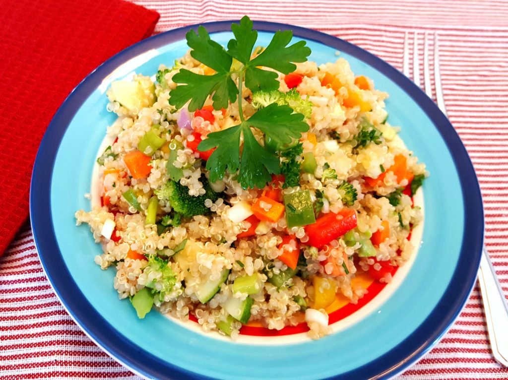Salade de quinoa aux légumes - Les Saveurs de Marie