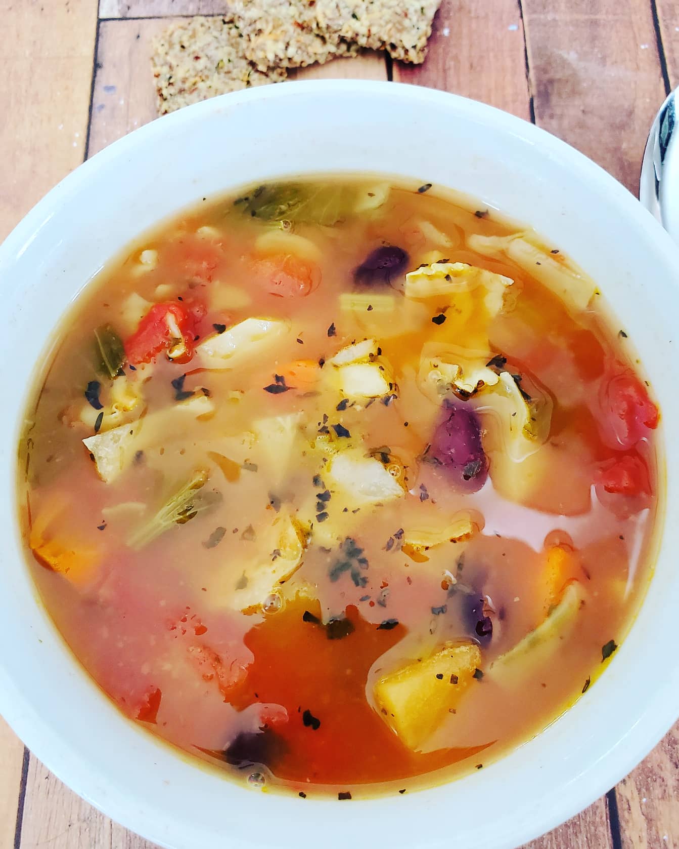 Soupe aux légumes - Les Saveurs de Marie