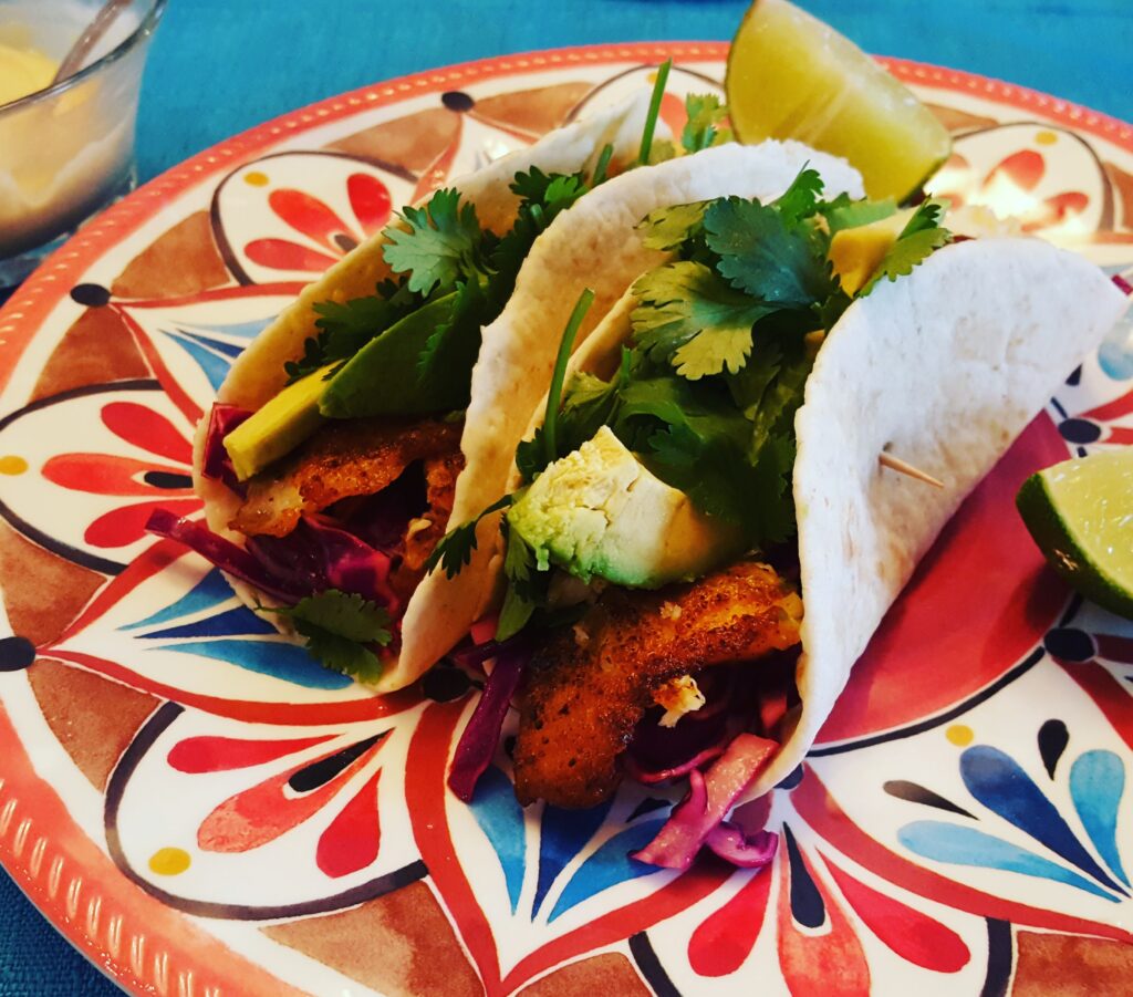 Tacos poisson - Les Saveurs de Marie